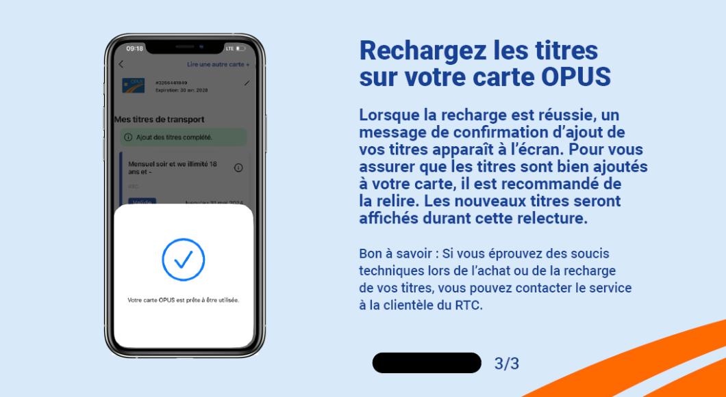 RTC Recharge OPUS | RTC
